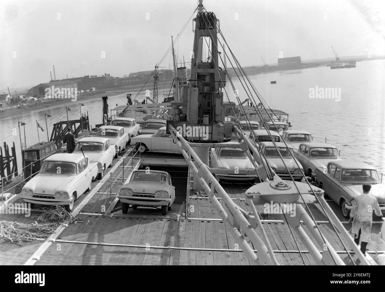 Old ford vehicles Black and White Stock Photos & Images - Alamy
