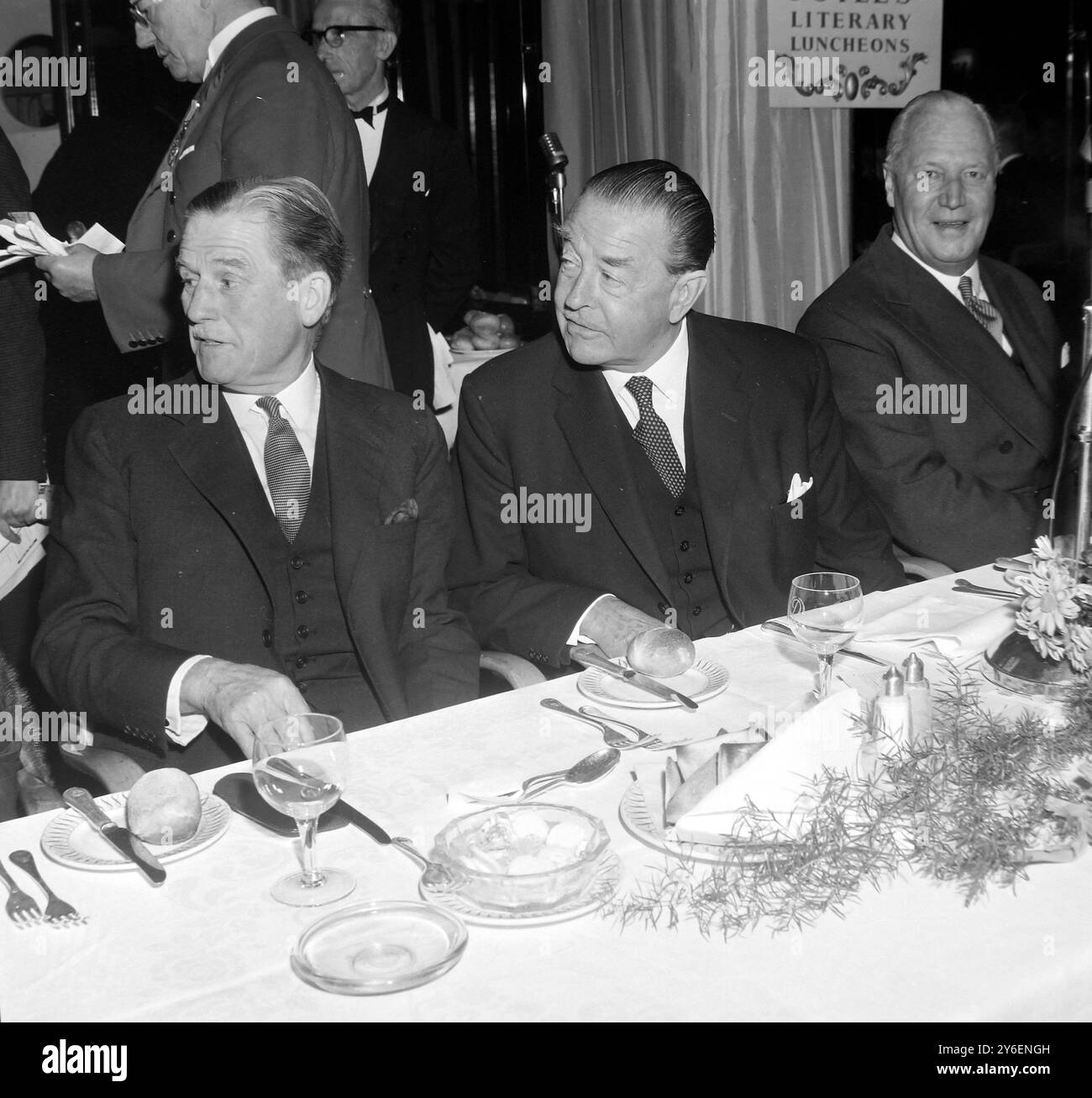 FIELD MARSHAL EARL ALEXANDER IN LONDON WITH LORD HARDING / ; 12 OCTOBER ...