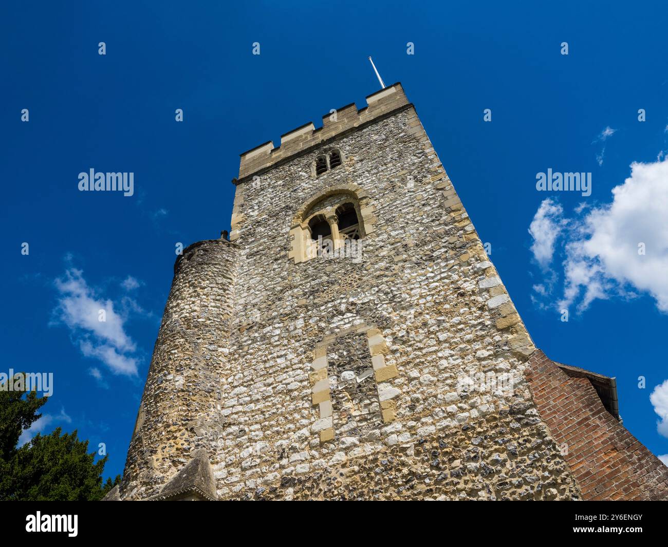 Church Tower, St Thomas of Canterbury Church, Goring-on-Thames ...