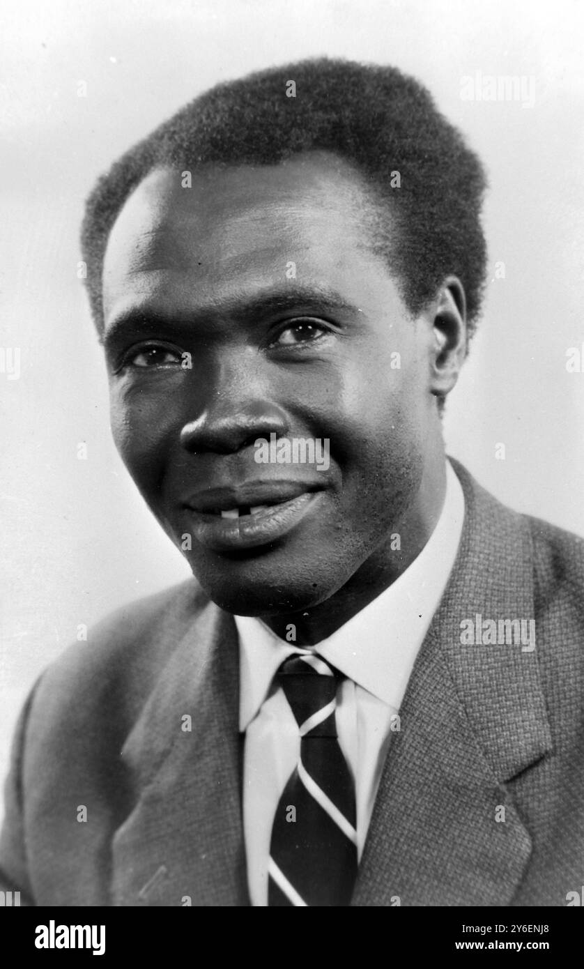 A MILTON OBOTE - PORTRAIT OF PRIME MINISTER, MEMBER OF UGANDA ...