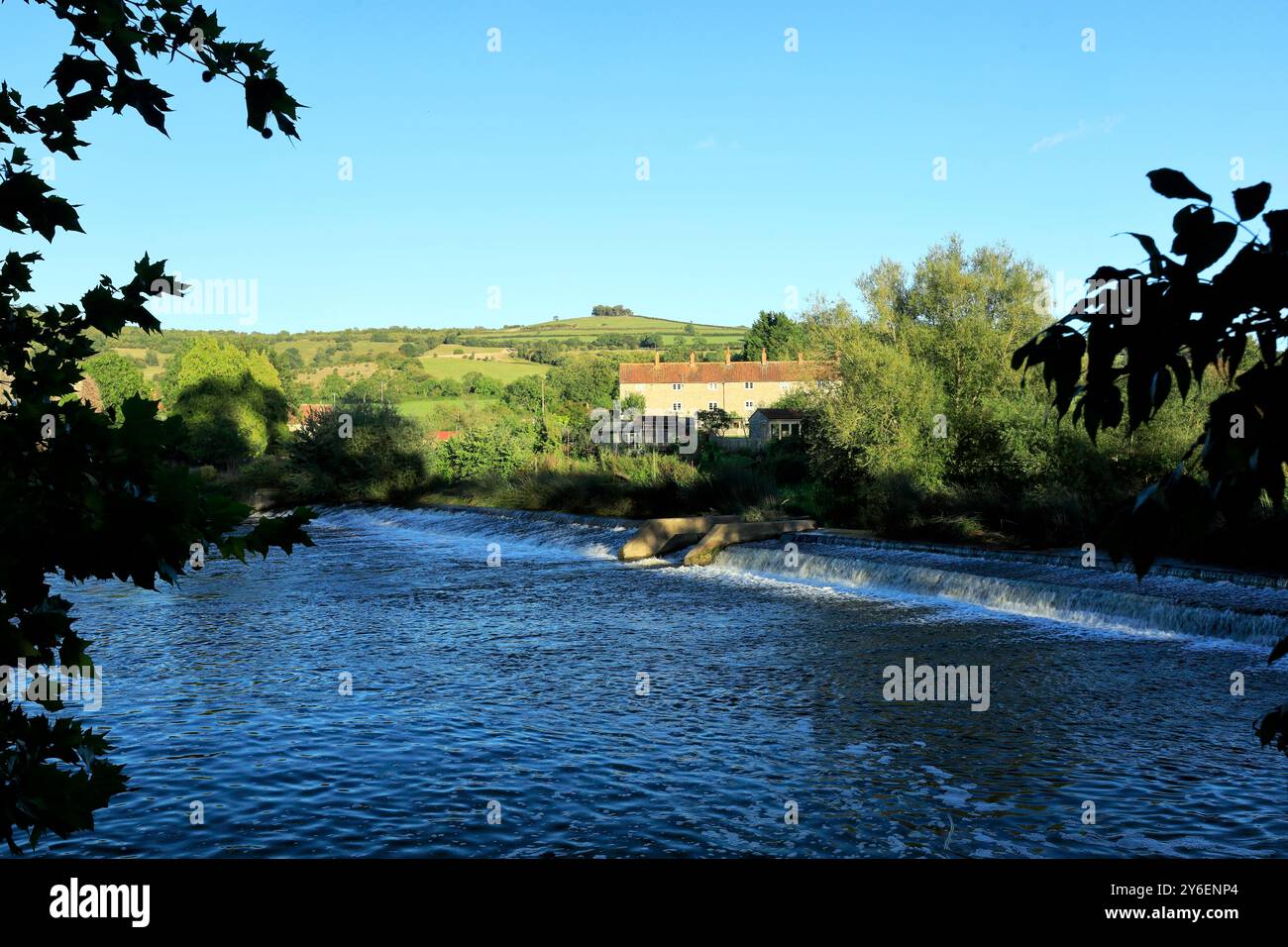 Kelston from Saltford near Bath, Somerset Stock Photo - Alamy
