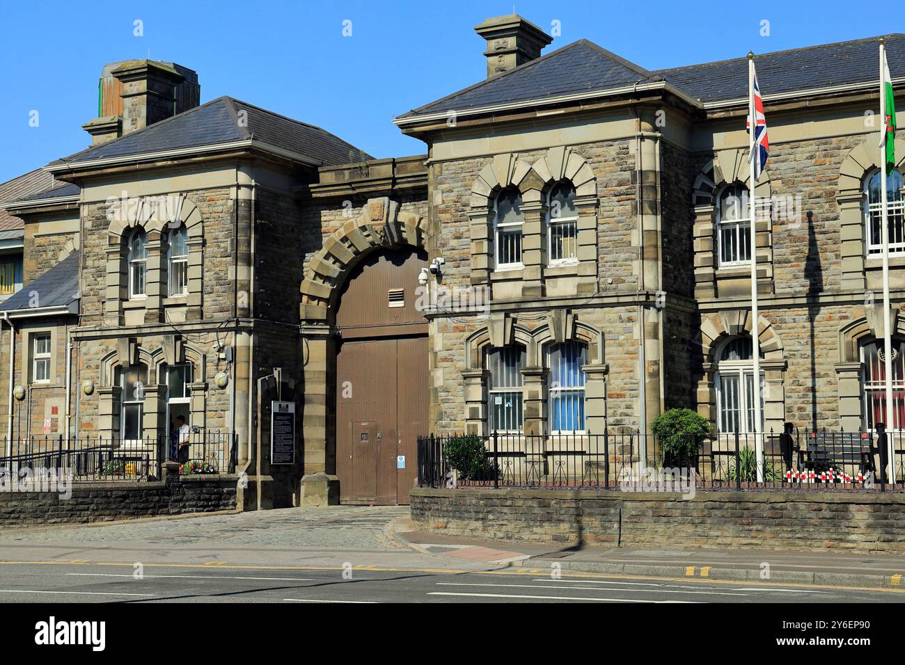 H.M. Prison, Swansea, Wales, UK Stock Photo - Alamy