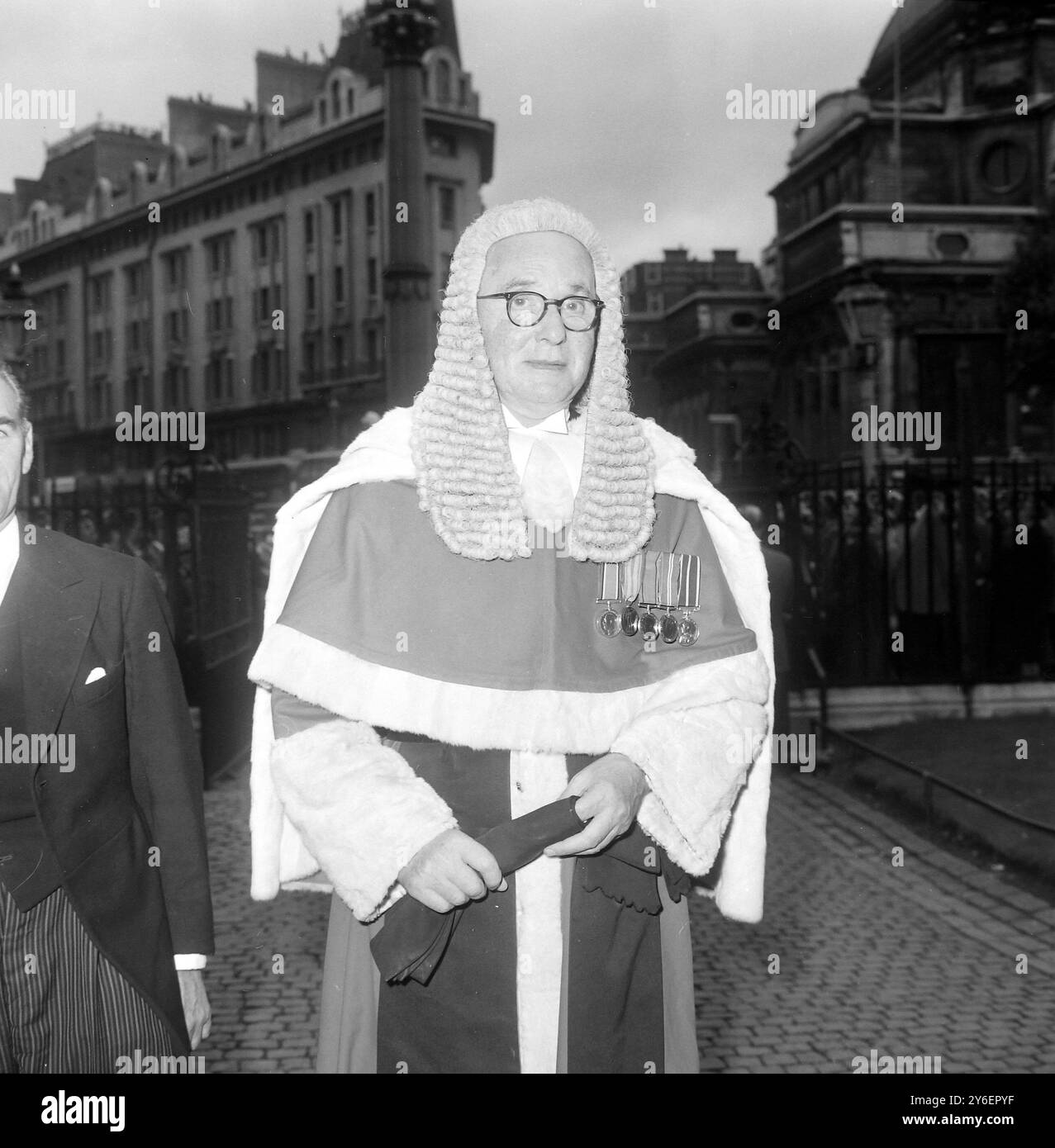 BRITISH JUDGE WILLIAM GORMAN QC / ; 2 OCTOBER 1962 Stock Photo - Alamy