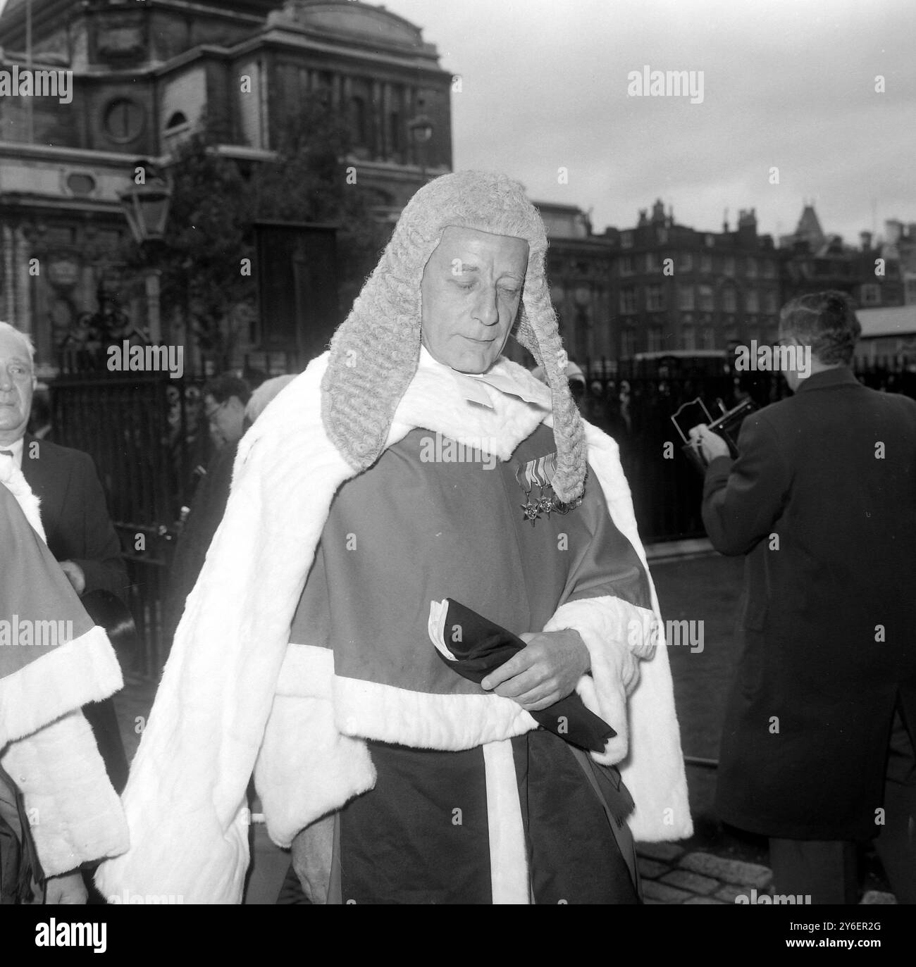 BRITISH JUDGE JOSEPH BUNSBY HEWSON / ; 2 OCTOBER 1962 Stock Photo - Alamy