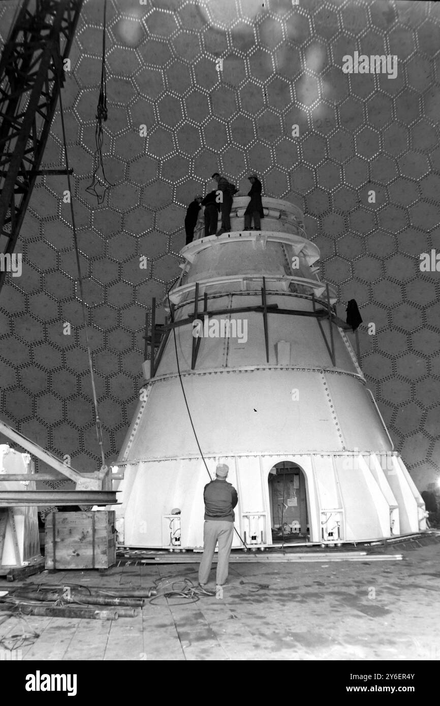 Geodesic radar dome Black and White Stock Photos & Images - Alamy