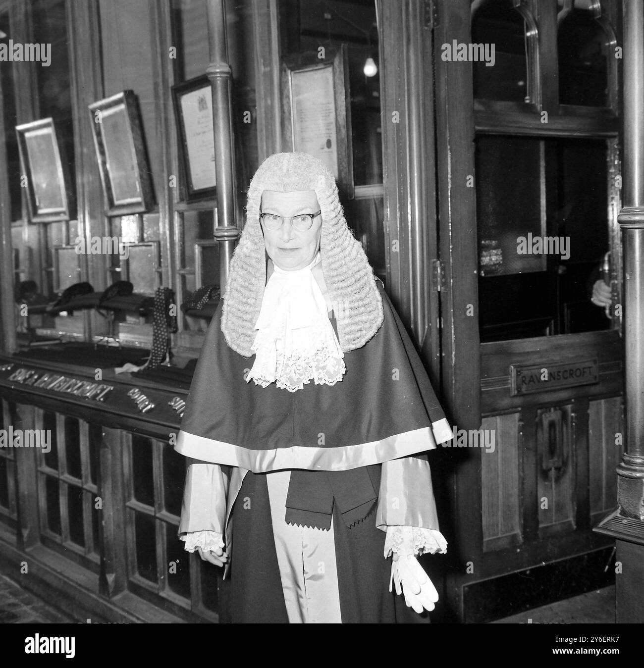 NEW COUNTY COURT JUDGE ELIZABETH LANE IN LONDON ; 28 SEPTEMBER 1962 ...