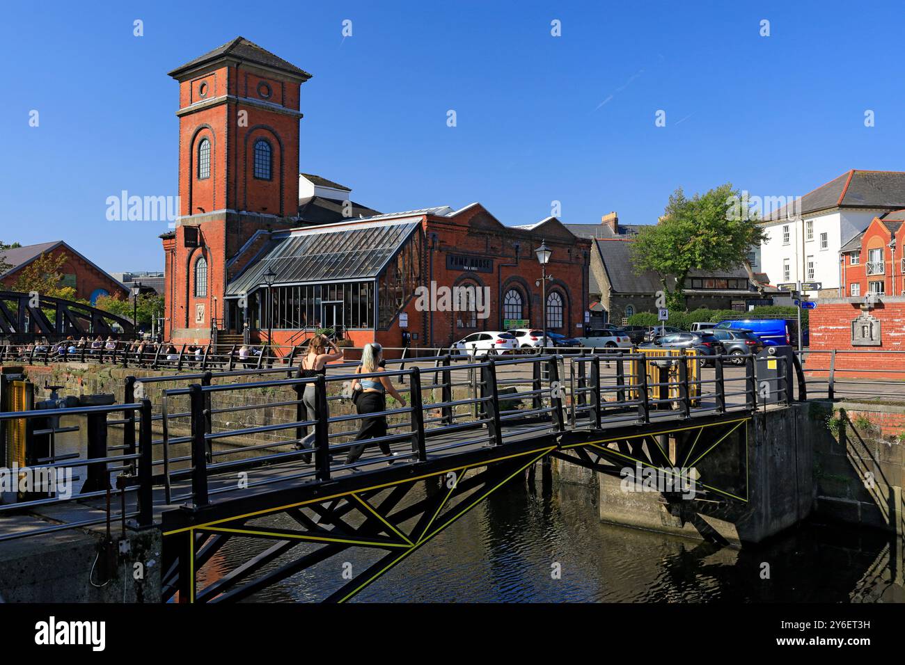 The Pump House pub and restaurant, Maritime Quarter, Swansea, South ...