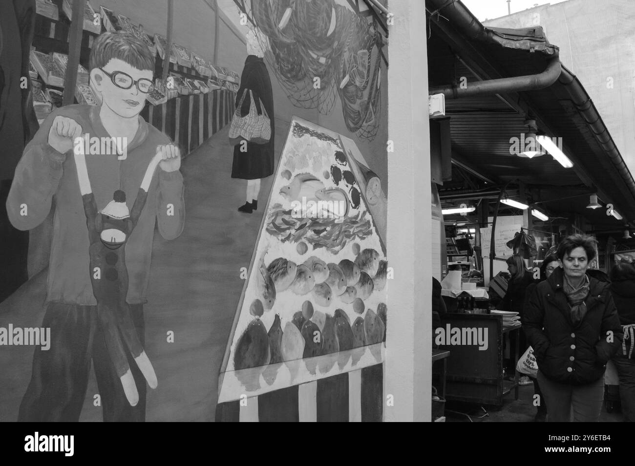 Marche des enfants rouges old painting hi-res stock photography and ...