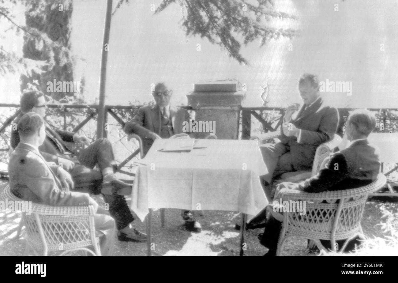 WEST GERMAN CHANCELLOR KONRAD ADENAUER IN ITALY ; 21 SEPTEMBER 1962 ...