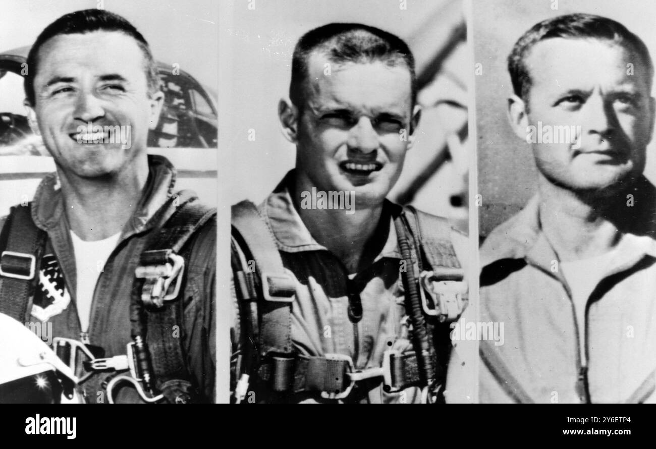PILOTS: RUSSELL ROGERS, ALBERT CREWS AND MILTON THOMPSON / ; 21 ...