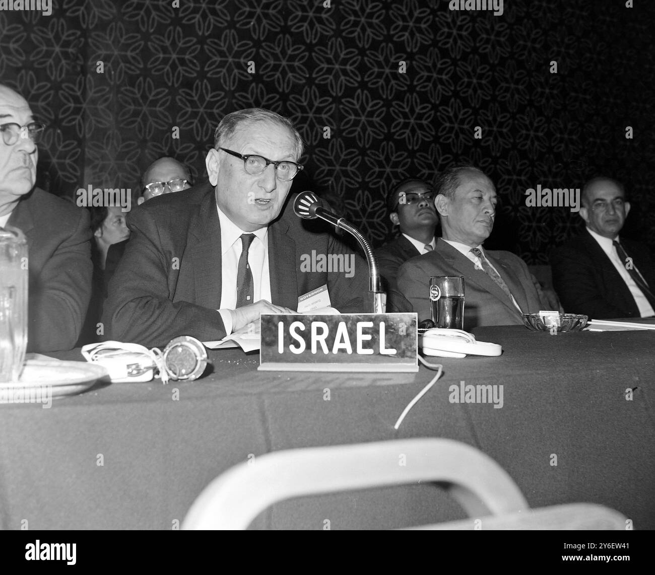 WORLD BANK IMF CONFERENCE SPEAKERS - DAVID HOROWITZ OF ISRAEL / ; 20 ...