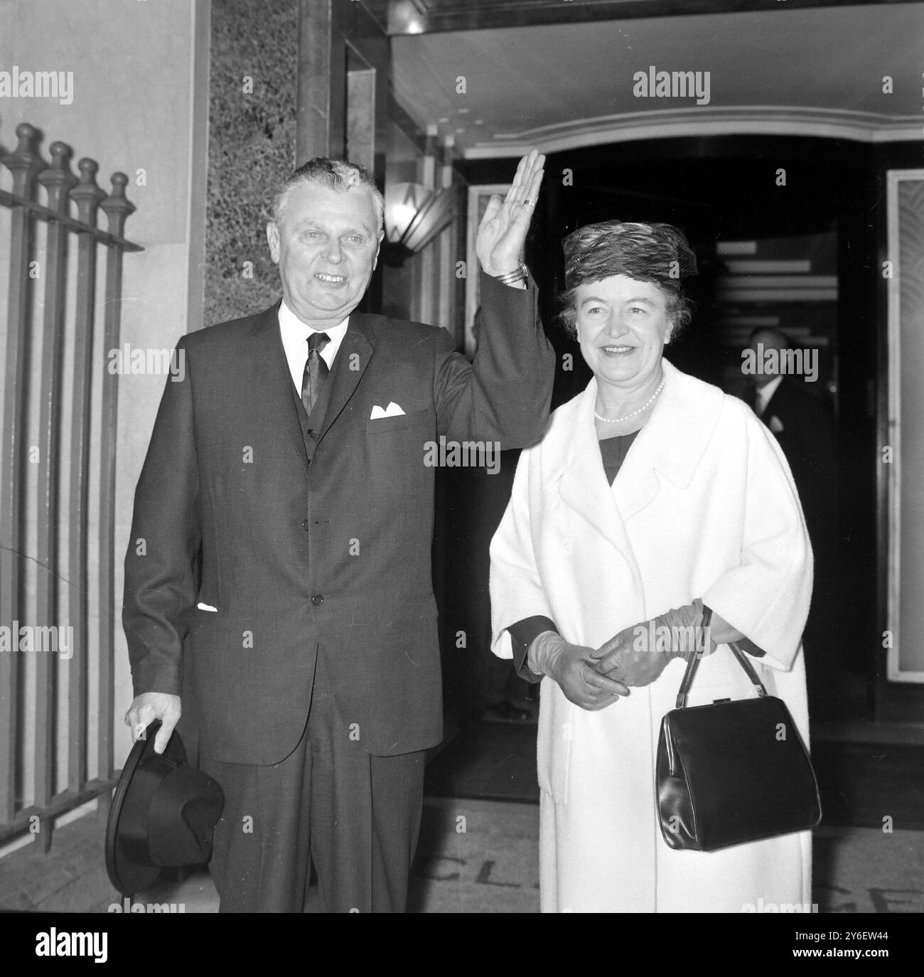 John diefenbaker and wife hi-res stock photography and images - Alamy