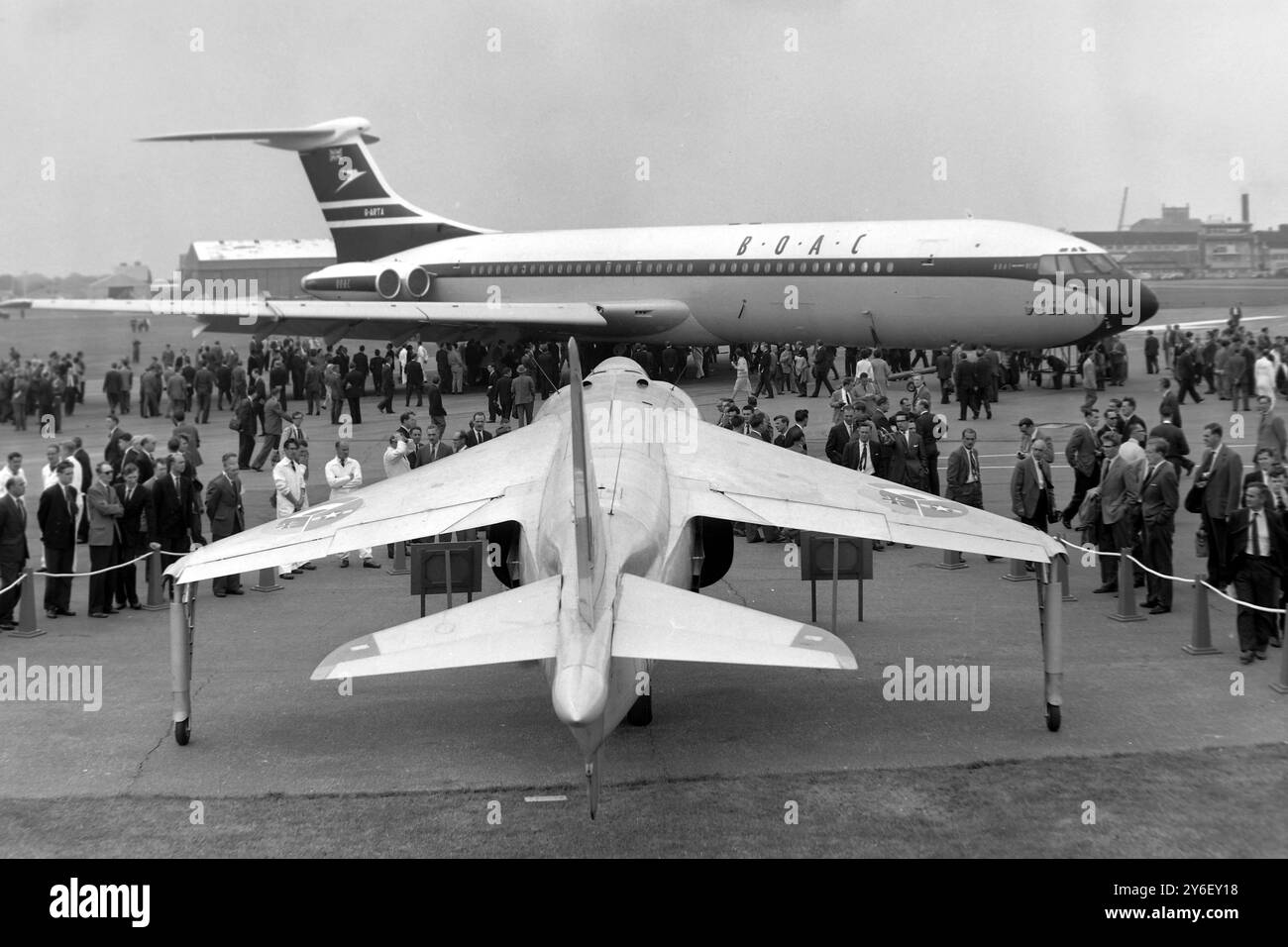 AVIATION HAWKER P 1127 AT FARNBOROUGH AIR SHOW ; 3 SEPTEMBER 1962 Stock ...