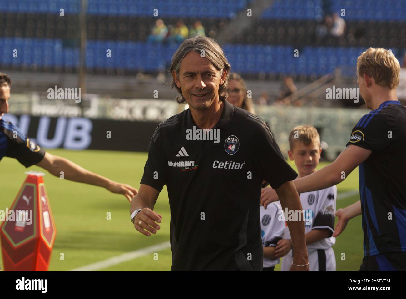 Pisa, Italia. 25th Sep, 2024. Filippo Inzaghi, Pisa, during the Italian ...