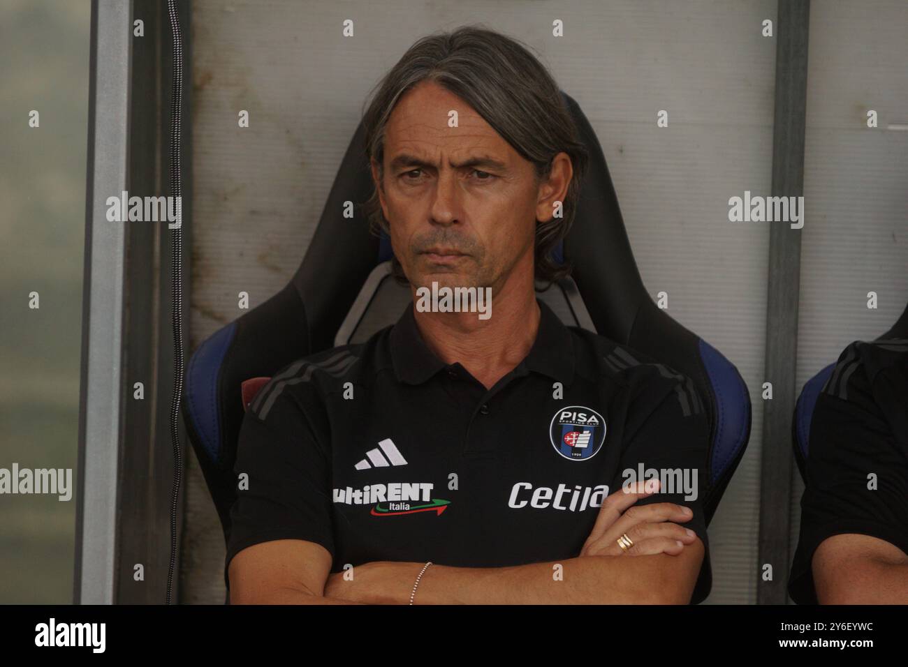 Pisa, Italia. 25th Sep, 2024. Filippo Inzaghi, Pisa, during the Italian ...