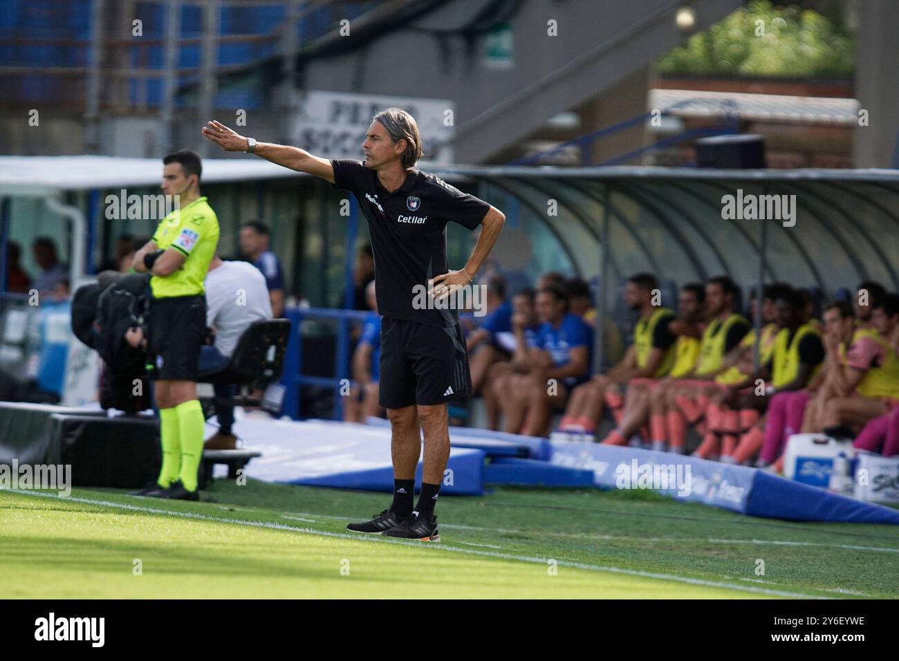 Pisa, Italia. 25th Sep, 2024. Filippo Inzaghi, Pisa, during the Italian ...