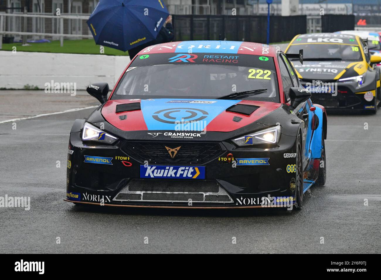 Chris Smiley, Cupra Leon, Restart Racing, Run under very wet conditions ...