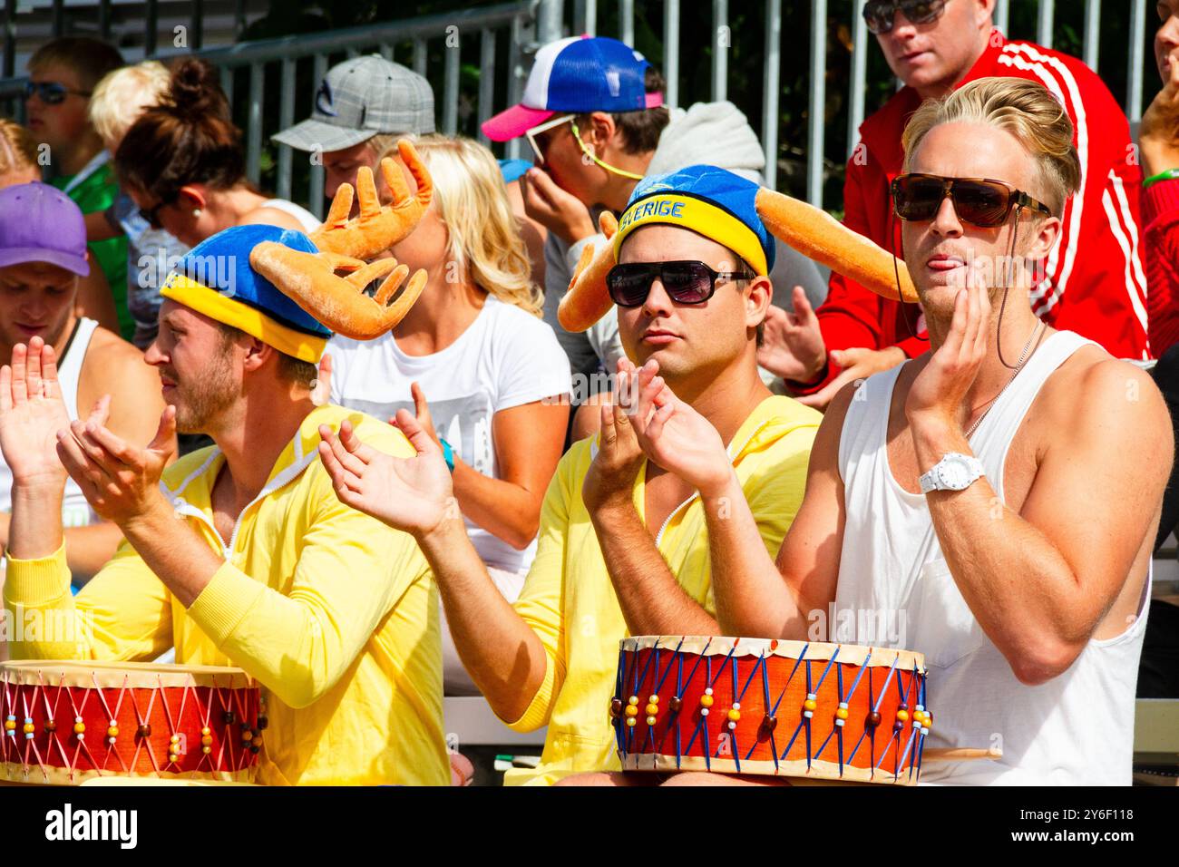 Hot weather sport fans hi-res stock photography and images - Alamy