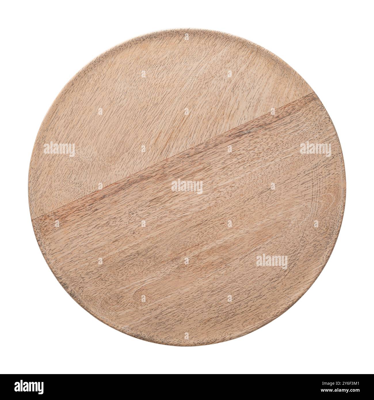 Rustic mango wood tray showcasing natural grain texture patterns Stock ...