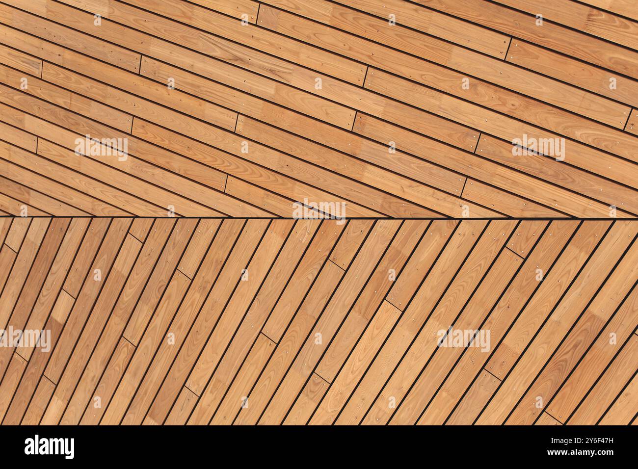 Geometric backgpound of wood paneling Stock Photo - Alamy