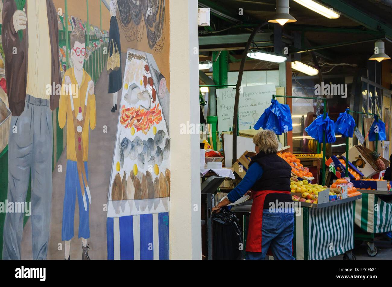 Marche des enfants rouges old painting hi-res stock photography and ...