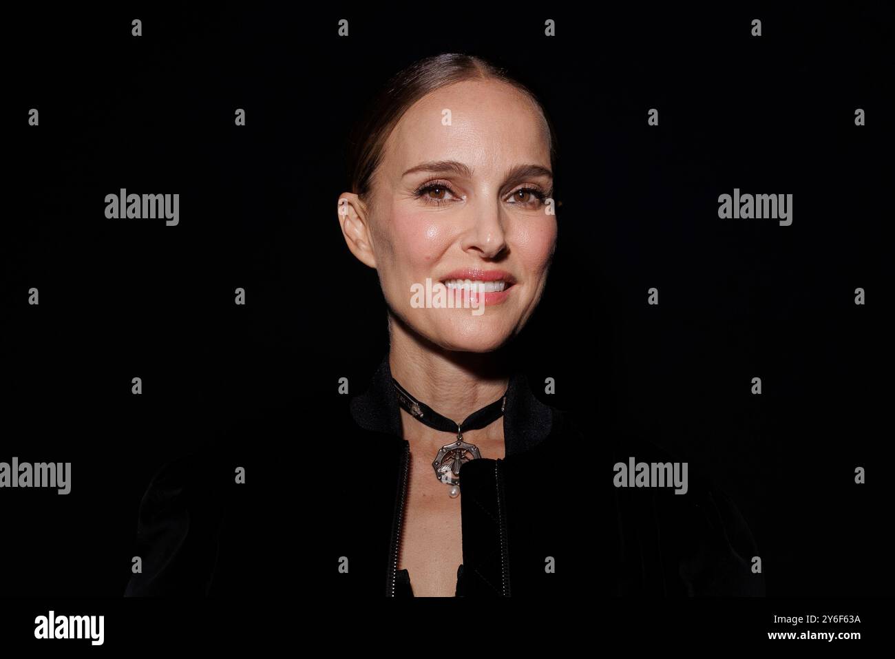 Natalie Portman attends the Christian Dior Spring/Summer 2025 ...