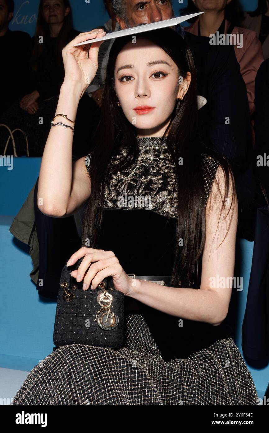 Dilraba Dilmurat attends the Christian Dior Spring/Summer 2025 ...