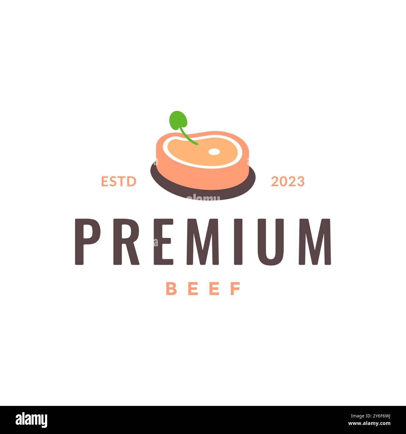 Premium quality meat logo vector vectors hi-res stock photography and ...