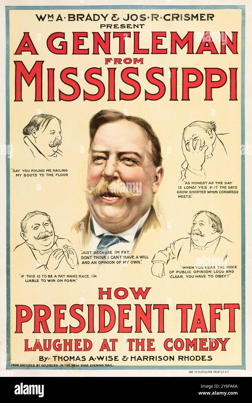 A Gentleman from Mississippi - William Howard Taft - Play Endorsement ...