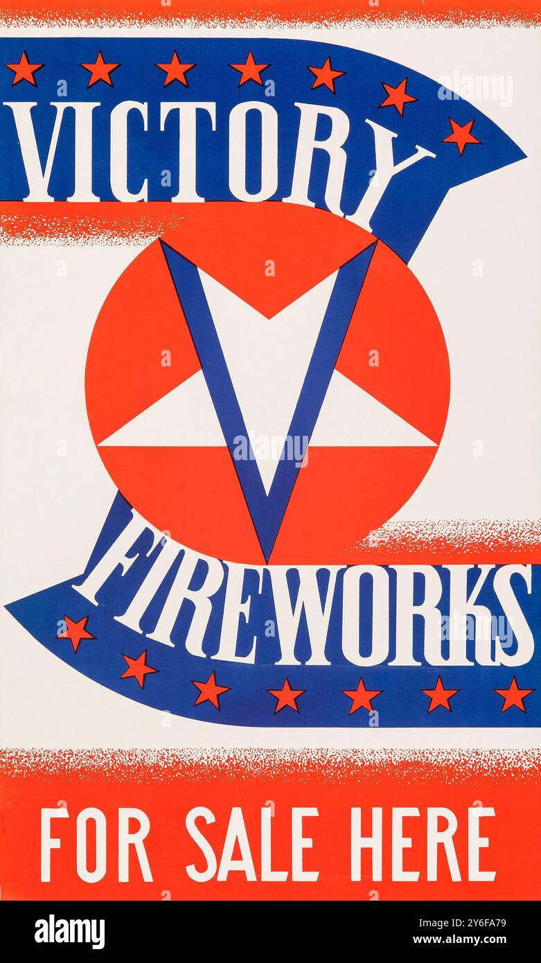 Fireworks Advertising Poster - Victory Fireworks (for celebrating the ...