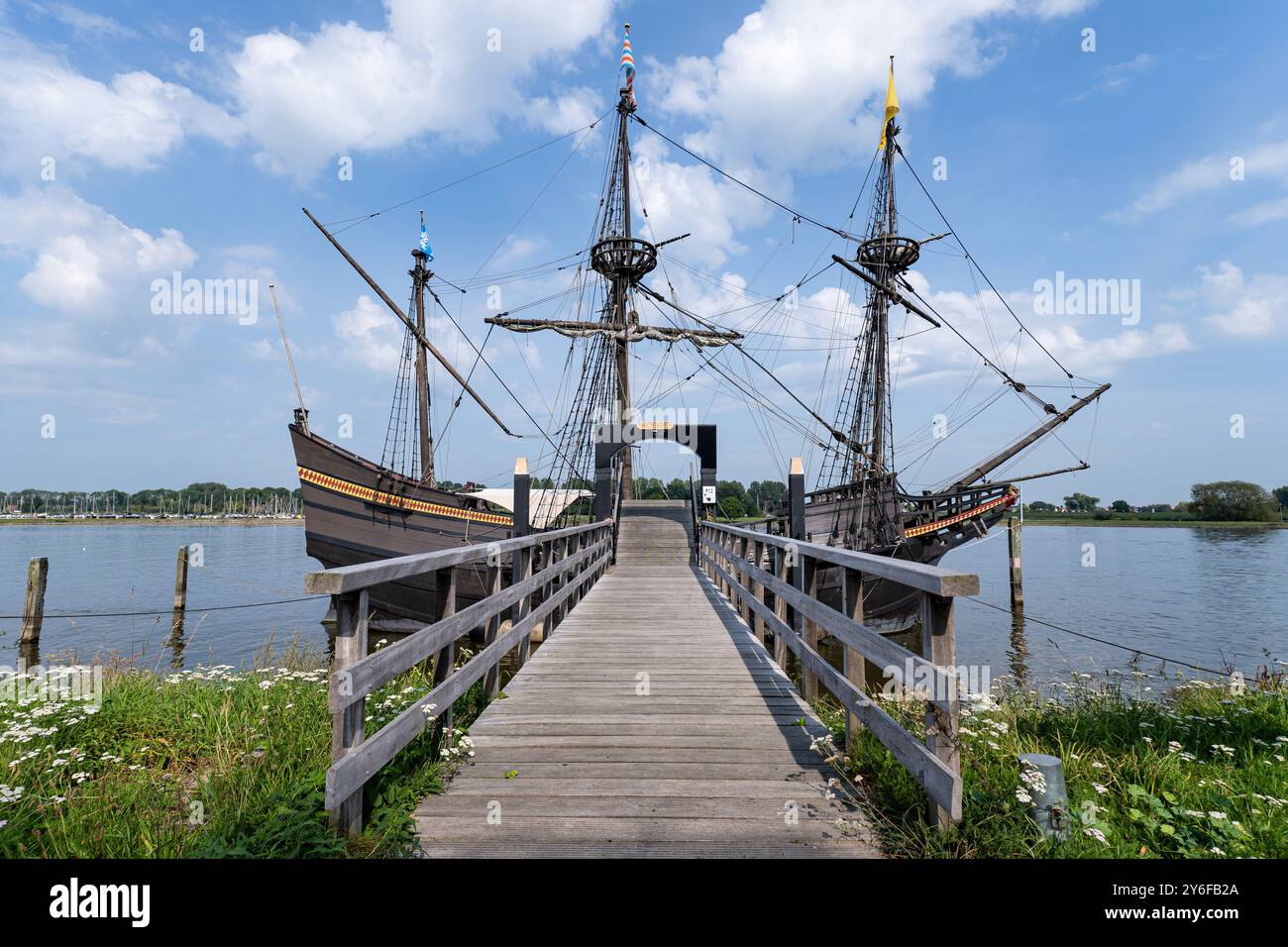 Halve Maen museum ship in Kampen, Netherlands Stock Photo - Alamy