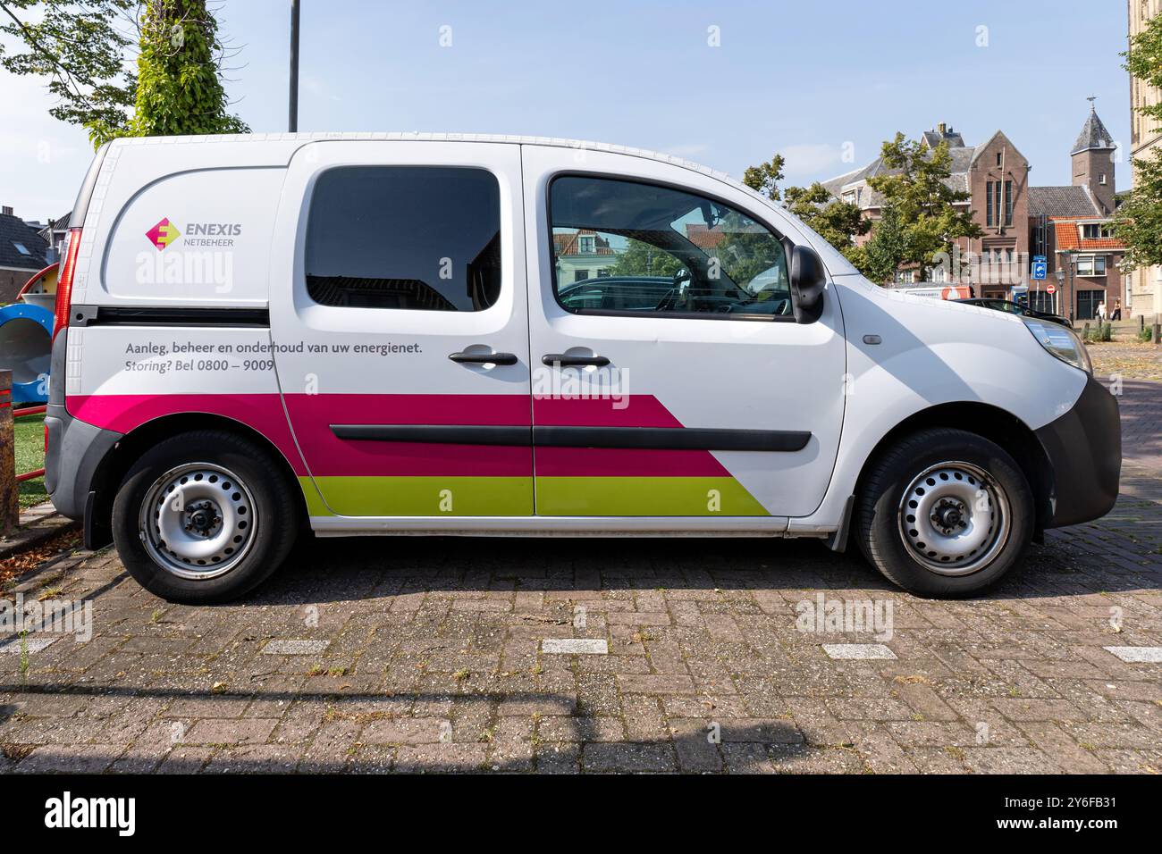 Enexis grid management Renault Kangoo van Stock Photo - Alamy