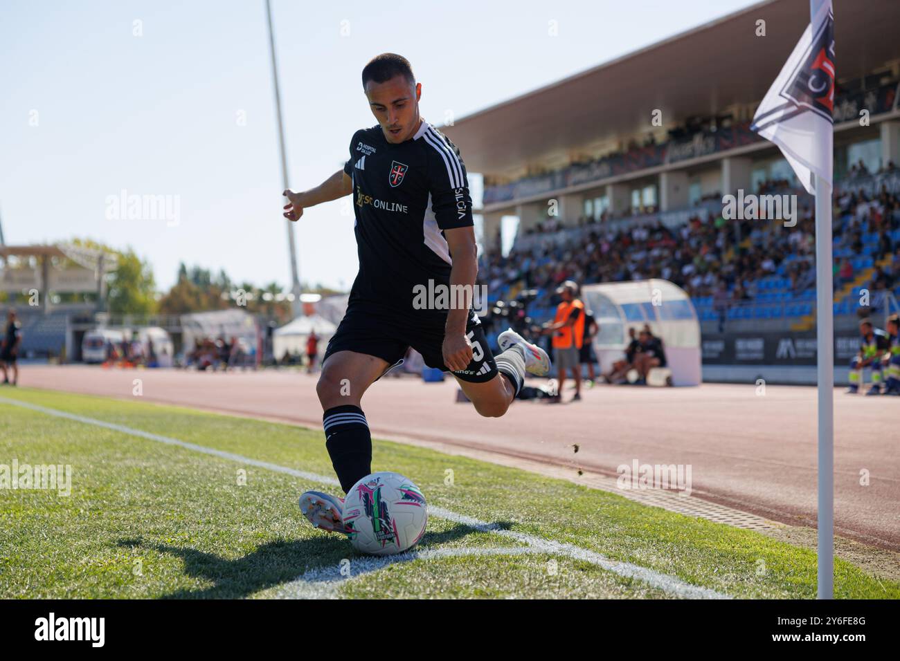 Rio Maior, Portugal. 14th Sep, 2024. Leonardo Lelo (Casa Pia AC) seen ...