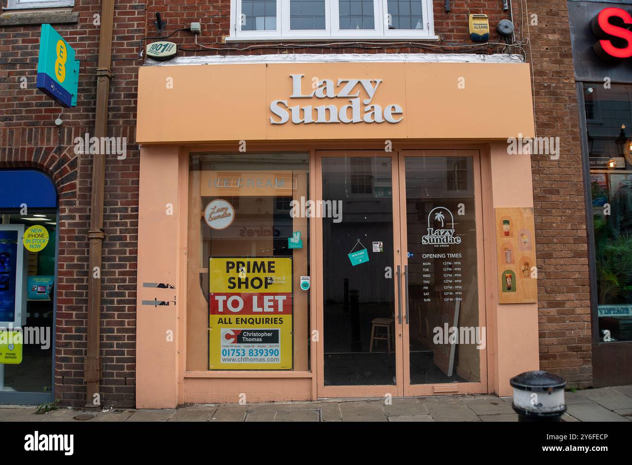 Eton, Windsor, Berkshire, UK. 25th September, 2024. The Lazy Sundae ...