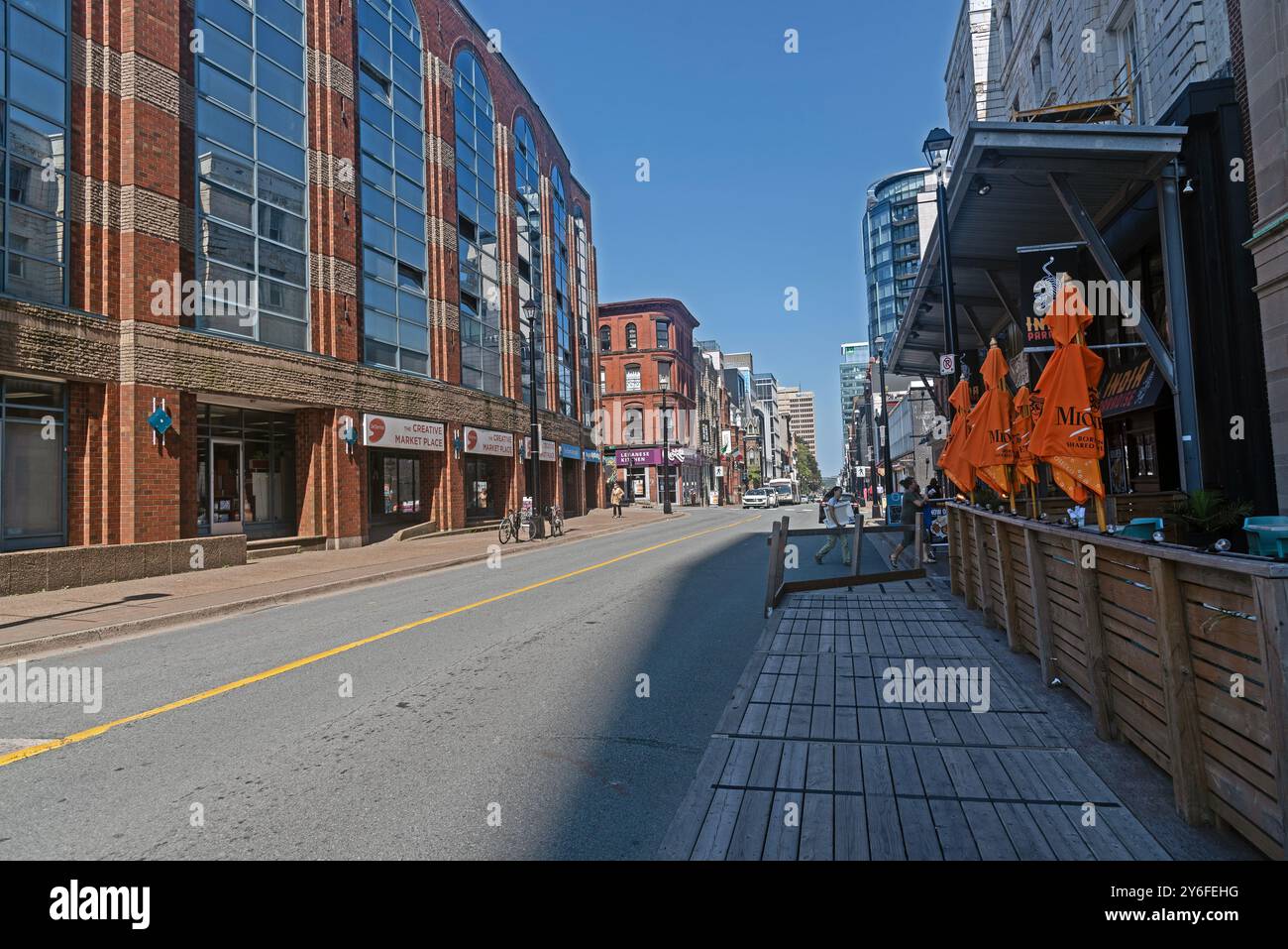 Street of Halifax, Nova Scotia, Canada Stock Photo - Alamy