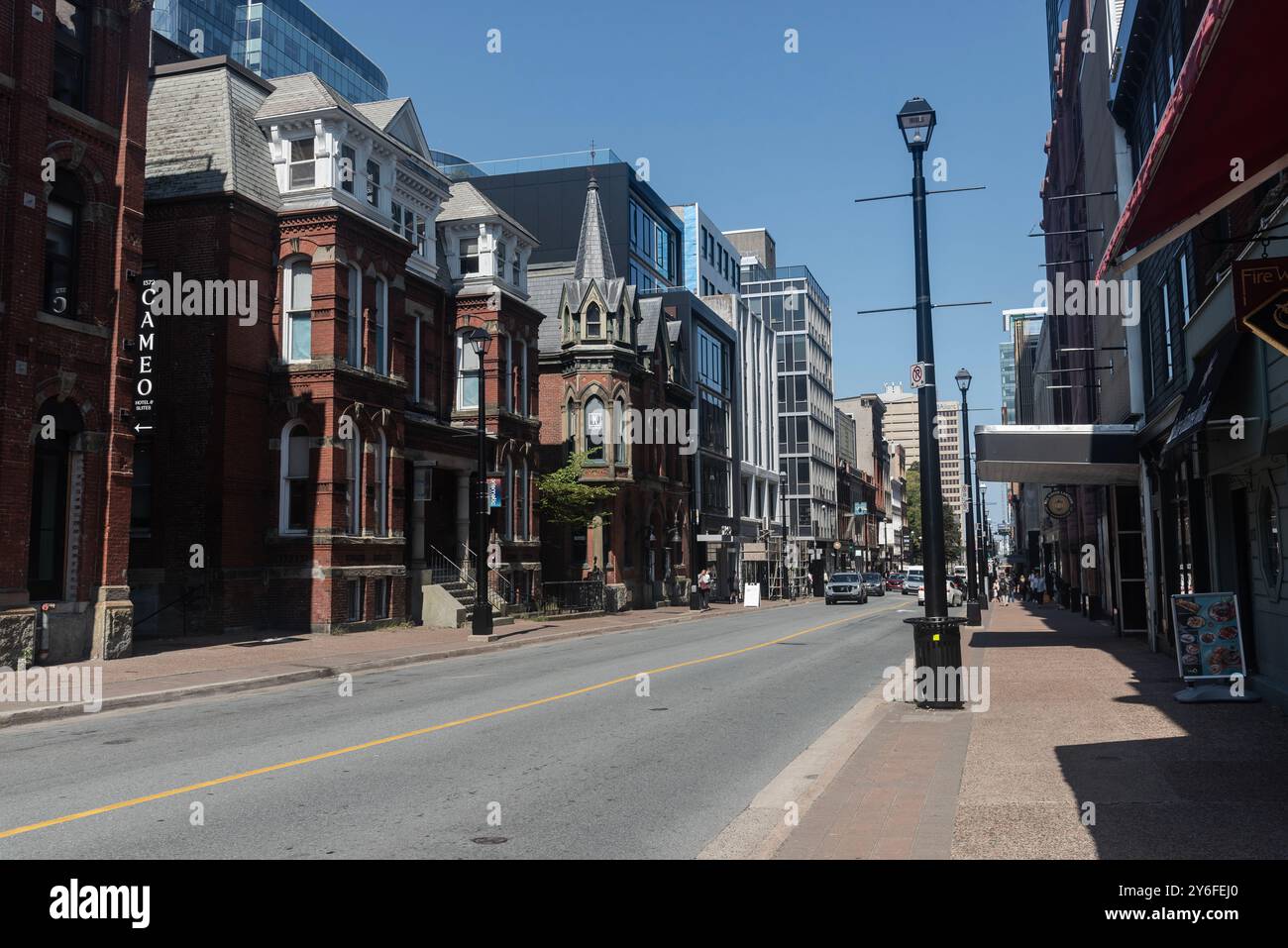 Street of Halifax, Nova Scotia, Canada Stock Photo - Alamy