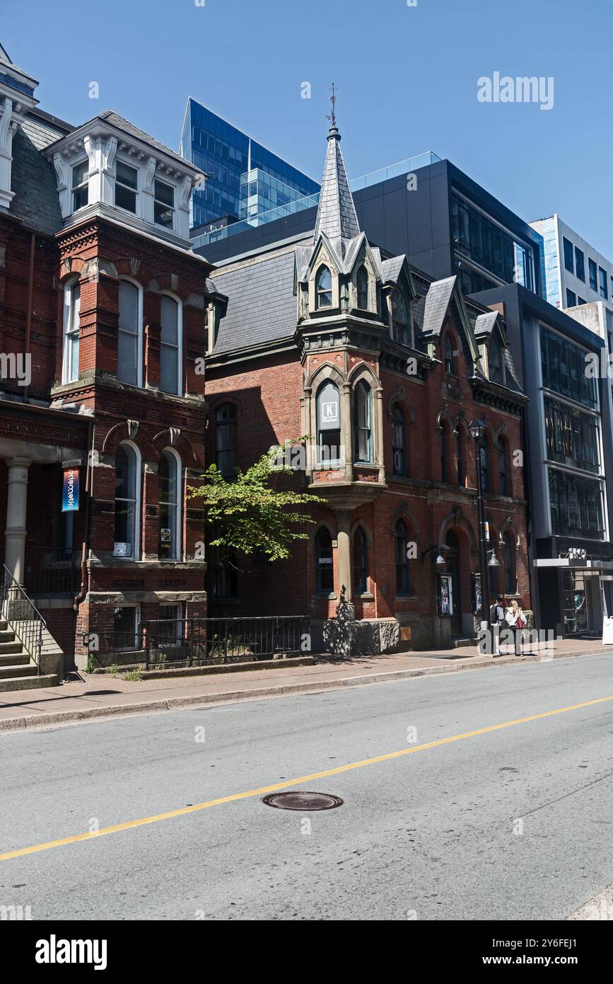 Street of Halifax, Nova Scotia, Canada Stock Photo - Alamy