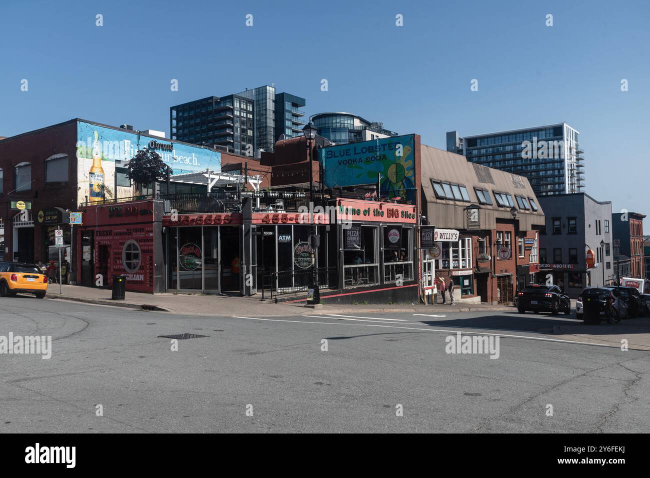Street of Halifax, Nova Scotia, Canada Stock Photo - Alamy