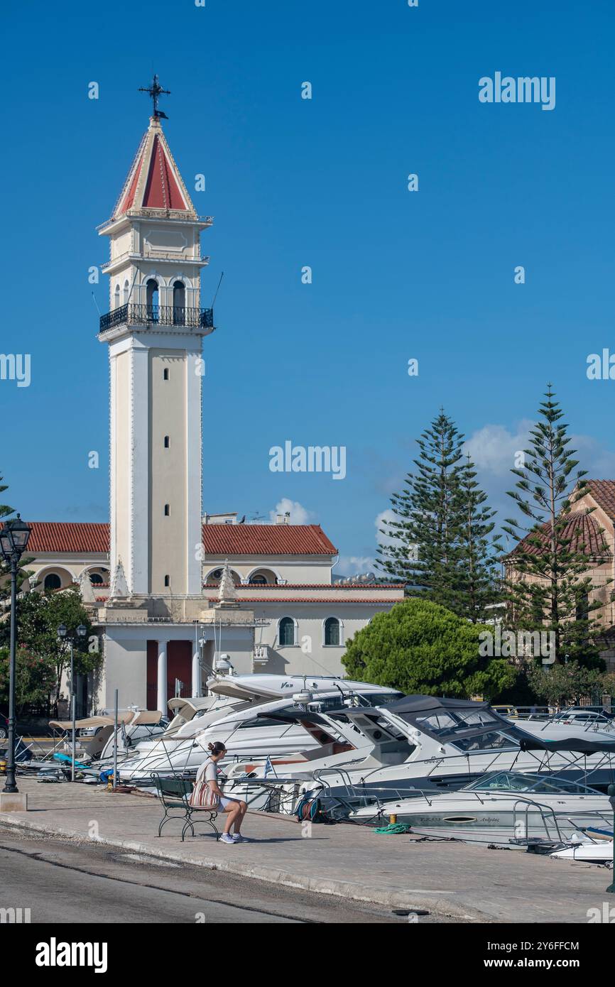 Zante town, Zakynthos, Greece Stock Photo - Alamy