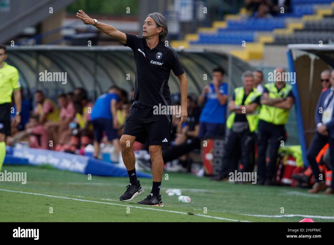 Pisa, Italia. 25th Sep, 2024. Filippo Inzaghi, Pisa, during the Italian ...