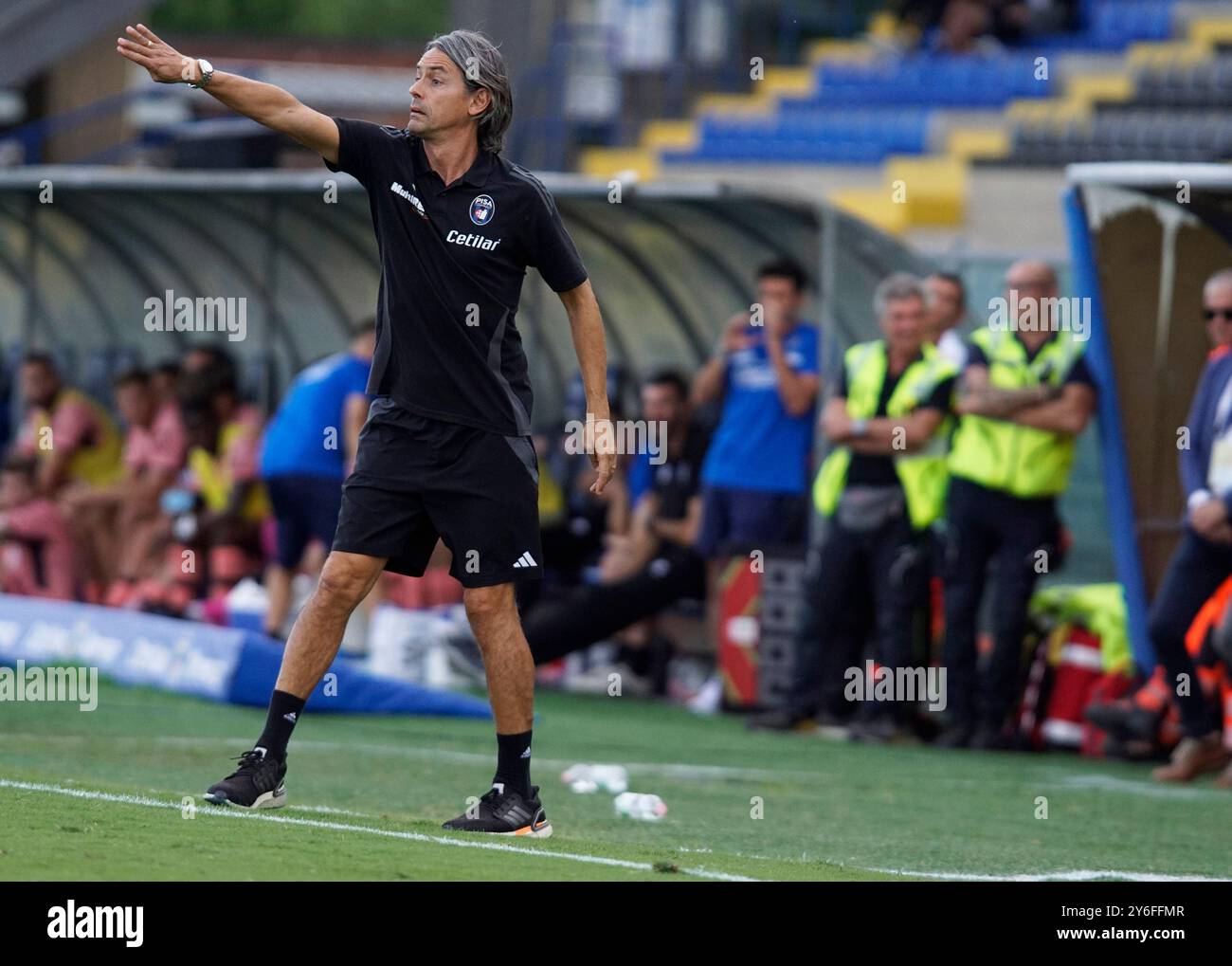 Pisa, Italia. 25th Sep, 2024. Filippo Inzaghi, Pisa, during the Italian ...