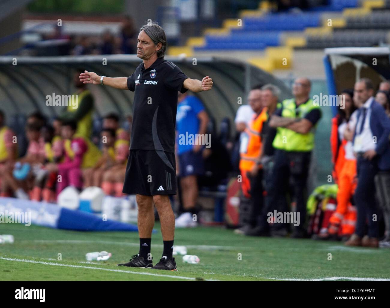 Pisa, Italia. 25th Sep, 2024. Filippo Inzaghi, Pisa, during the Italian ...