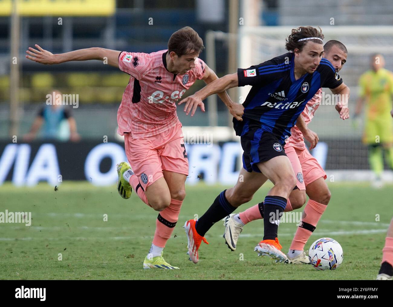 Pisa, Italia. 25th Sep, 2024. Alexander Lind, Pisa, in action during ...