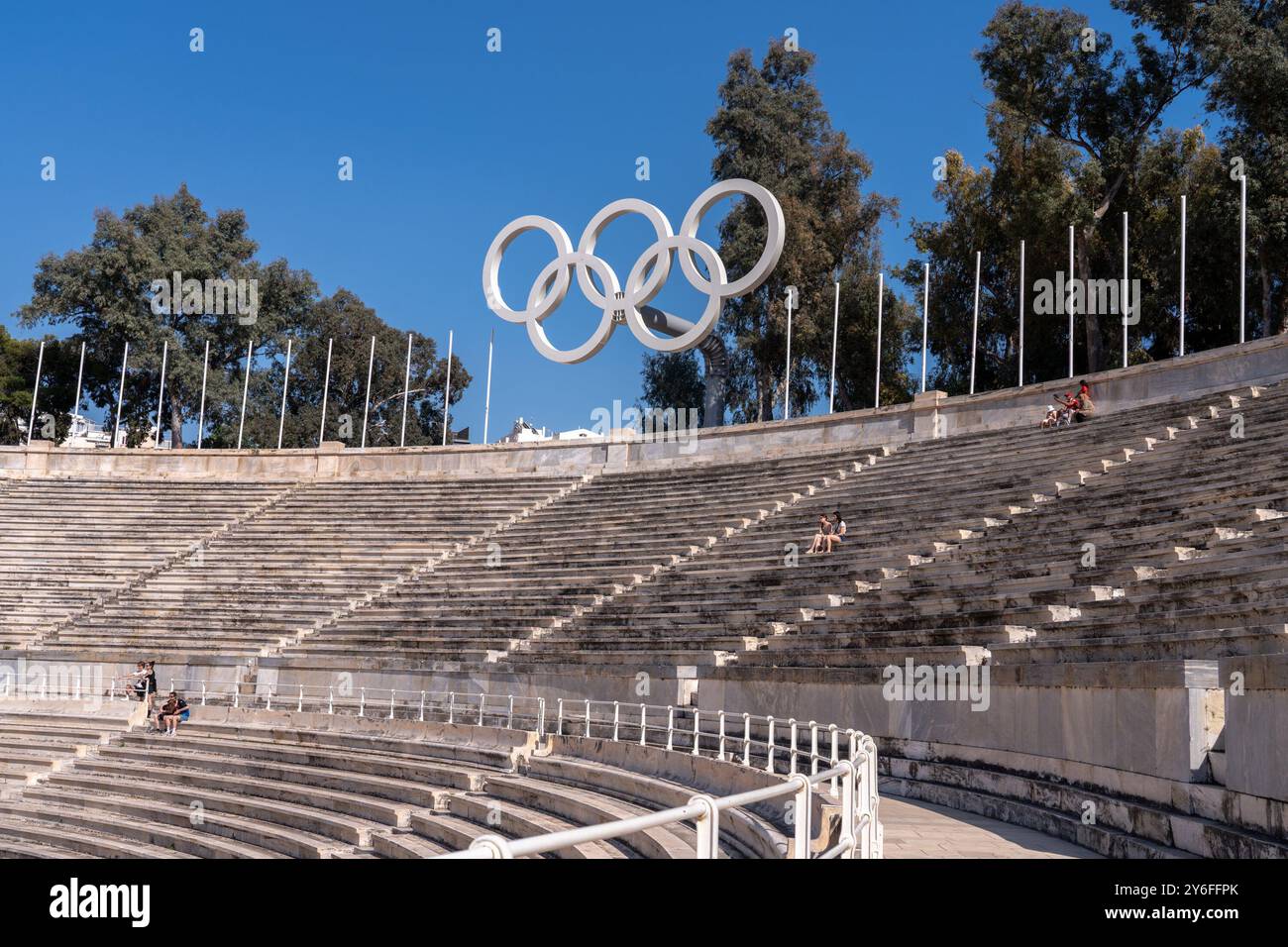 The Panathenaic Stadium. Athens. Greece. In 1896 hosted the first ...