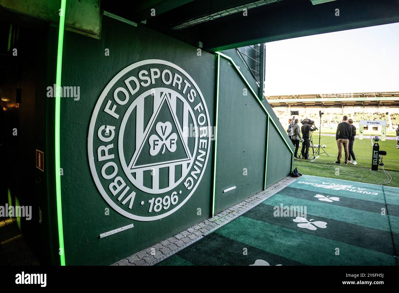 Viborg, Denmark. 20th, September 2024. The Energi Viborg Arena stadium ...