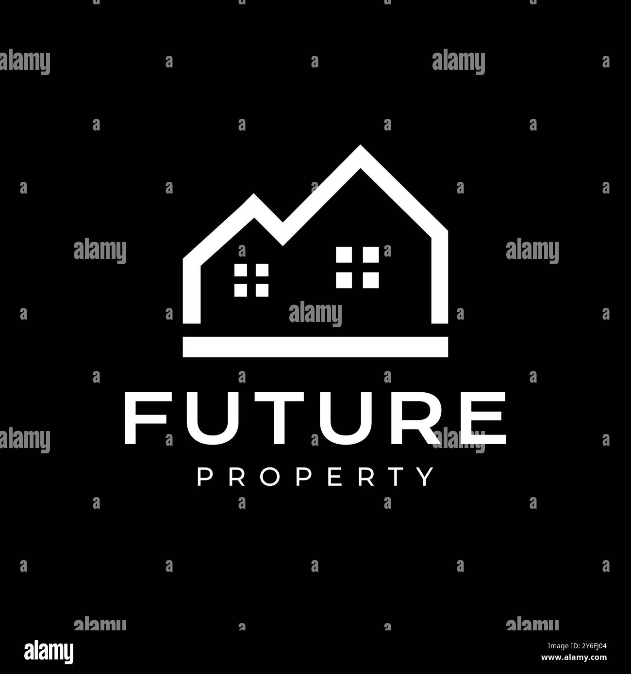 house shape modern minimalist architect structure simple clean flat ...