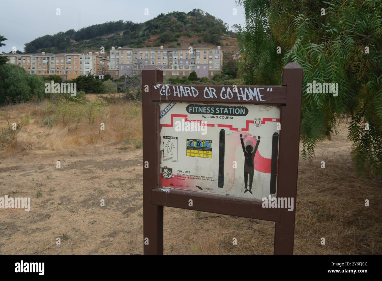 San Francisco, CA, USA - Sept 2024 - Candlestick bay area with the old ...