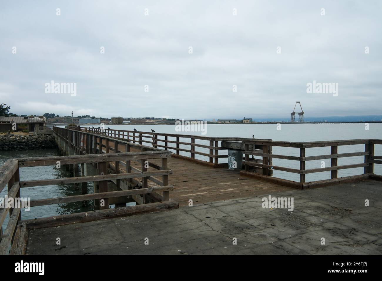 San Francisco, CA, USA - Sept 2024 - Candlestick bay area with the old ...