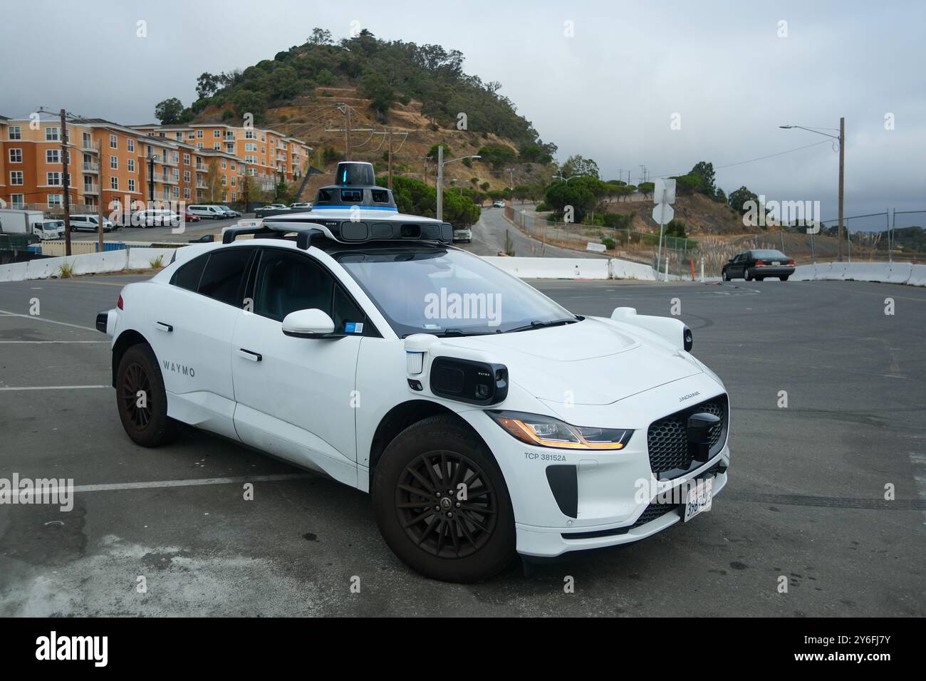 San Francisco, CA, USA - 16 September 2024 - A Waymo driverless ...