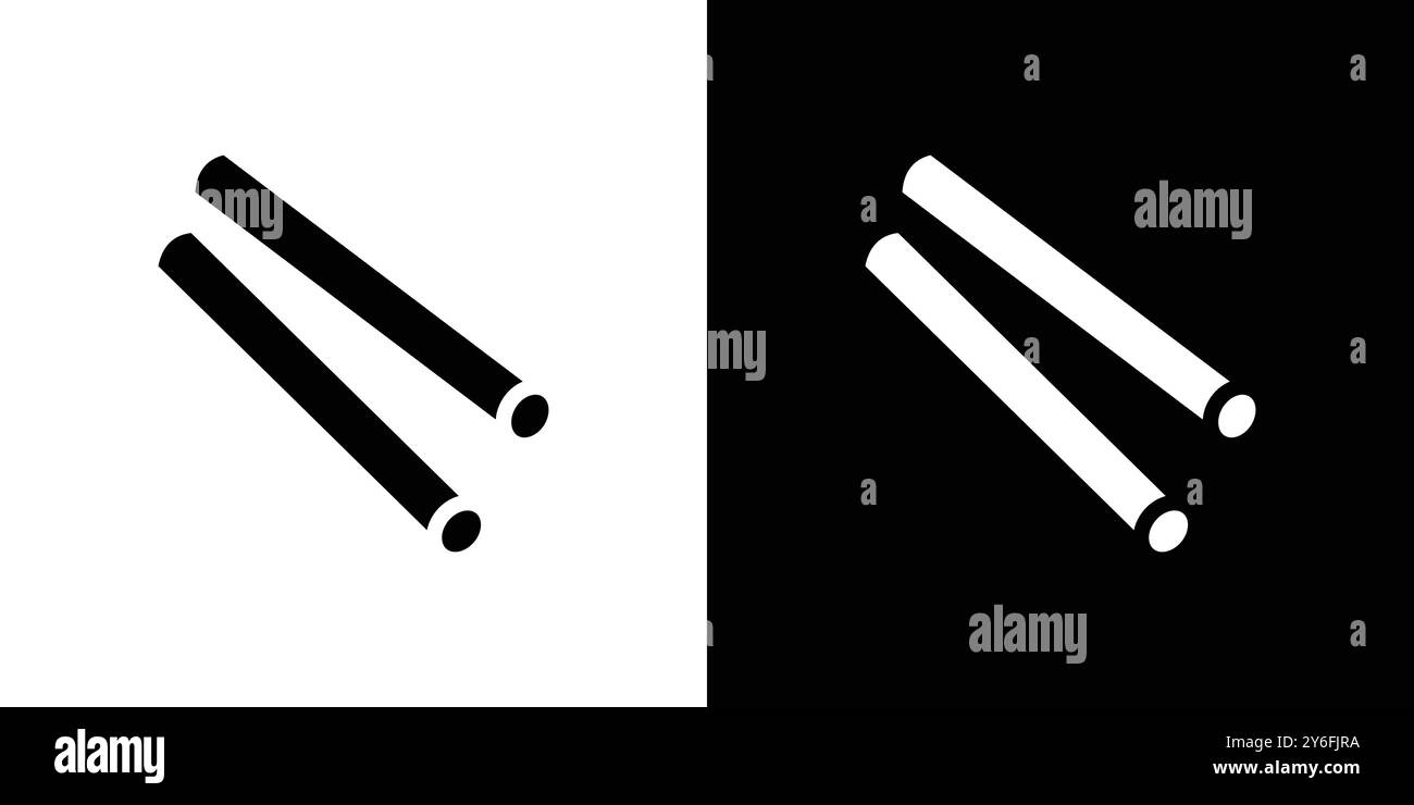 Chalk icon set in thin line outline style and linear vector sign Stock Vector Image & Art - Alamy